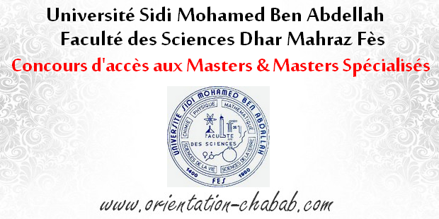 Inscription Master à la FS Fès 2024-2025